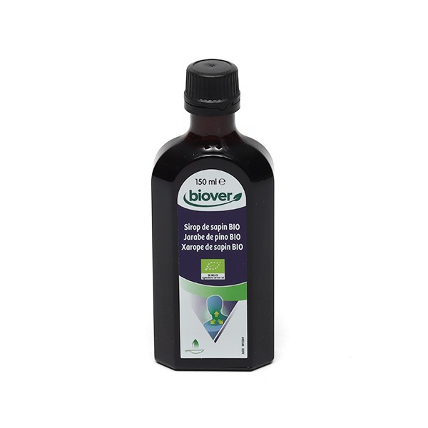 Biover Sirop de Sapin bio - Gorge et voies respiratoires - Dès 12 ans