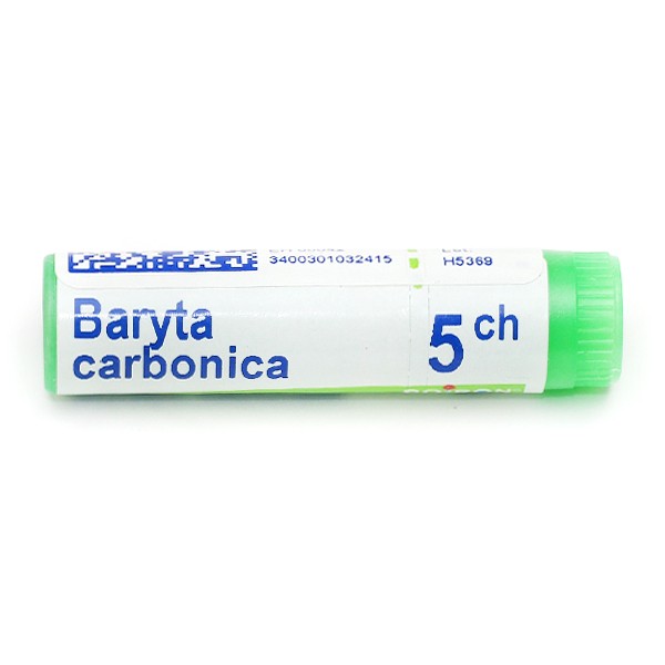 Baryta Carbonica en doses homeopathiques Boiron - Hypertension