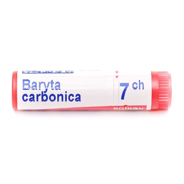 Baryta Carbonica en doses homeopathiques Boiron - Hypertension