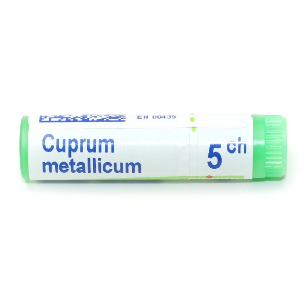 Cuprum Metallicum dose laboratoire Boiron - Spasmophilie homéopathie