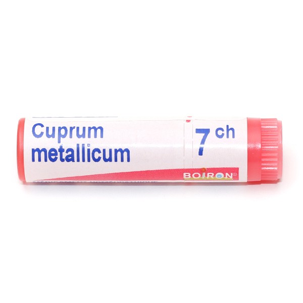 Cuprum Metallicum dose laboratoire Boiron - Spasmophilie homéopathie