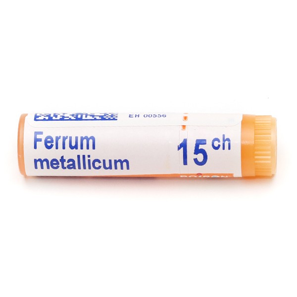 Ferrum Metallicum en doses homéopathiques laboratoire Boiron - Anémie