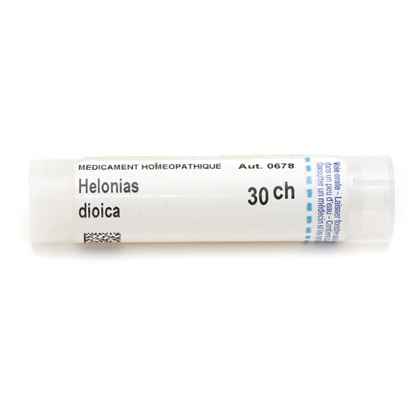 Helonias Dioica tubes granules homéopathiques Boiron - Mycose vaginale