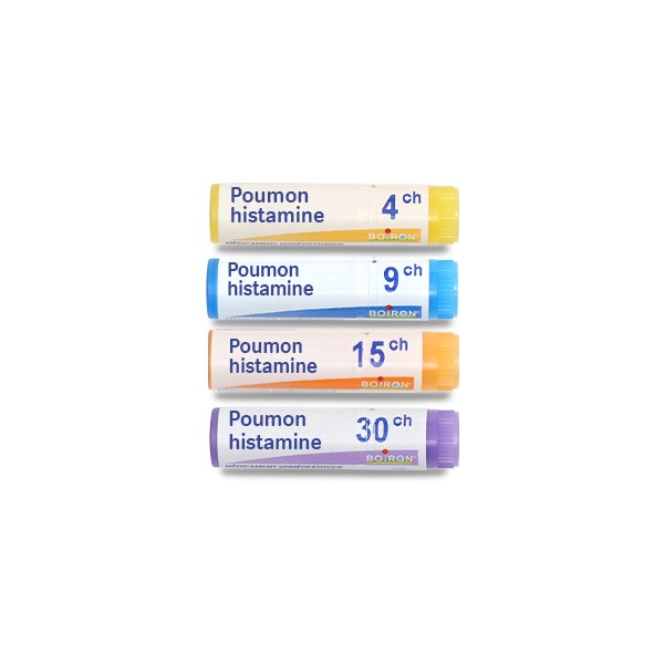 Poumon Histamine Dose Homéopathique laboratoire Boiron - Allergie