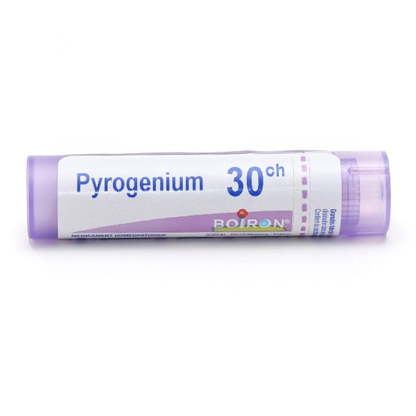 Pyrogenium tubes Granules Homéopathiques du laboratoire Boiron