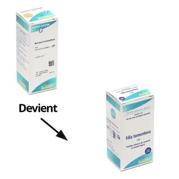 Macérat glycériné Tilia Tomentosa 1 DH Boiron Homéopathie - Insomnie