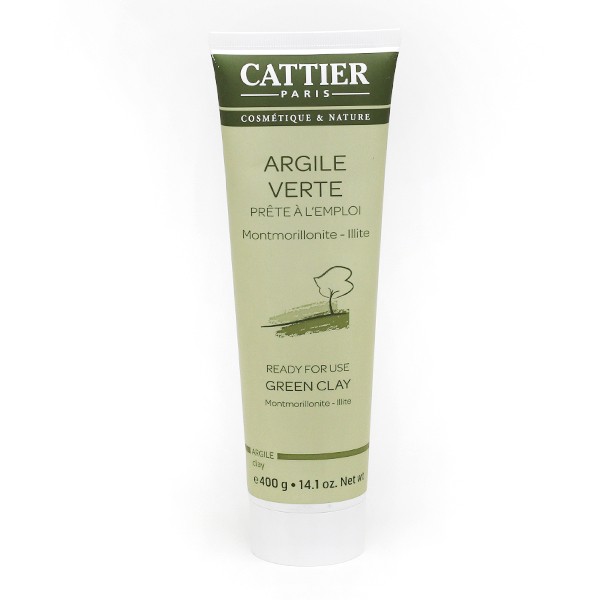 Cattier argile verte prête à l'emploi - Masque visage, cataplasme