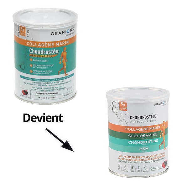 Chondrostéo+ Articulations Collagène marin poudre - Cartilage et muscle