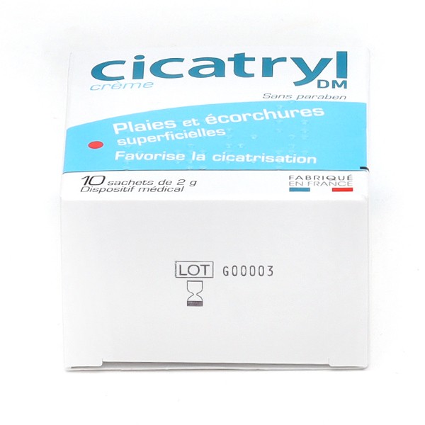 Cicatryl crème cicatrisante sachet - Cicatrice, Plaie et écorchure