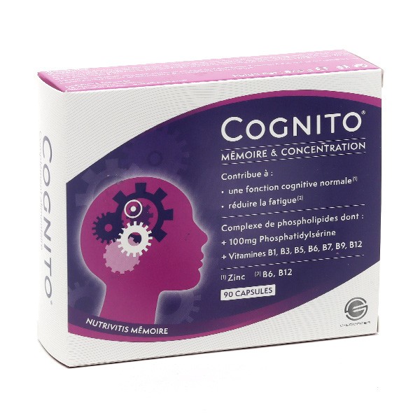 Cognito capsules - Complément alimentaire mémoire & concentration
