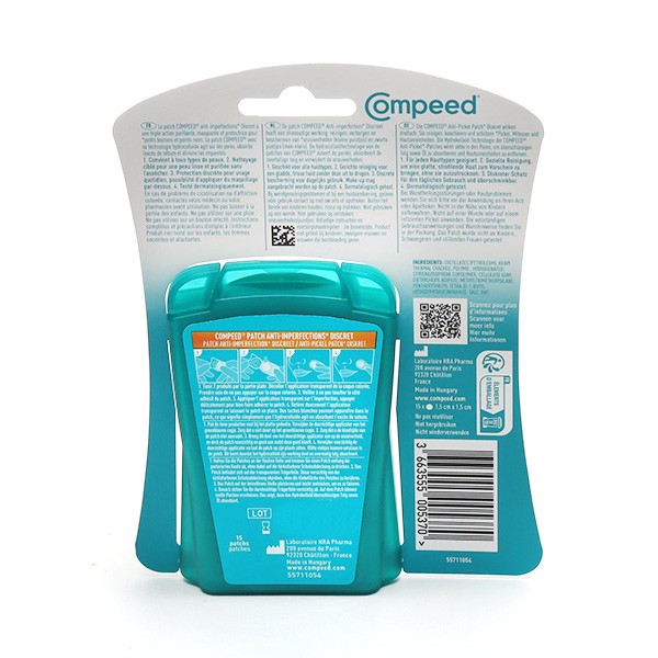 Compeed patch anti imperfections Discret - Bouton, Points noirs