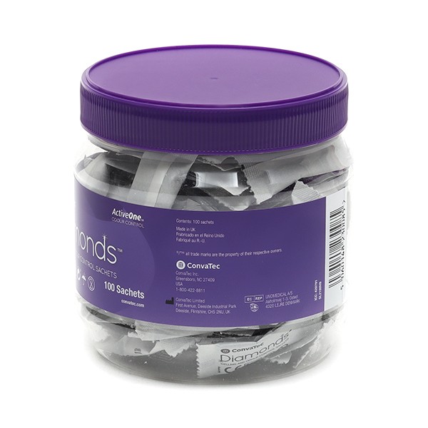 Convatec Diamonds sachets gélifiants anti odeurs - Iléostomie