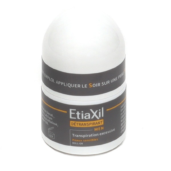 Etiaxil Men détranspirant roll-on - Transpiration excessive