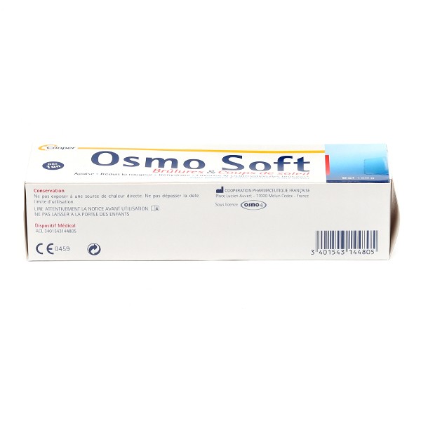 Osmo Soft gel apaisant - Brûlures et coup de soleil - Cicatrisant