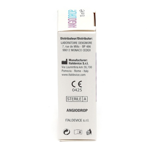 Angiodrop collyre pour yeux irrités - Oeil rouge, fatigué