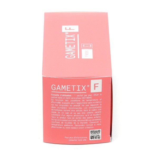 Gametix F sachet - Fertilité femme - Désir de grossesse