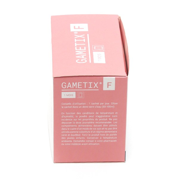 Gametix F sachet - Fertilité femme - Désir de grossesse - Myo-inositol