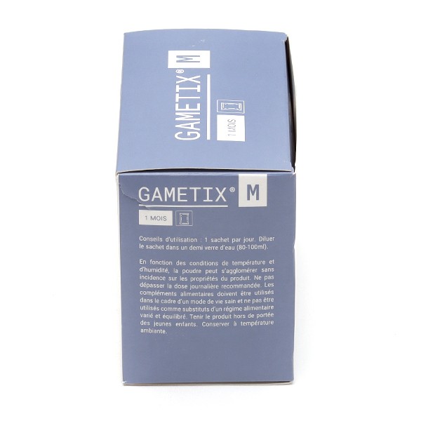 Gametix M 30 sachets - Complément alimentaire fertilité masculine