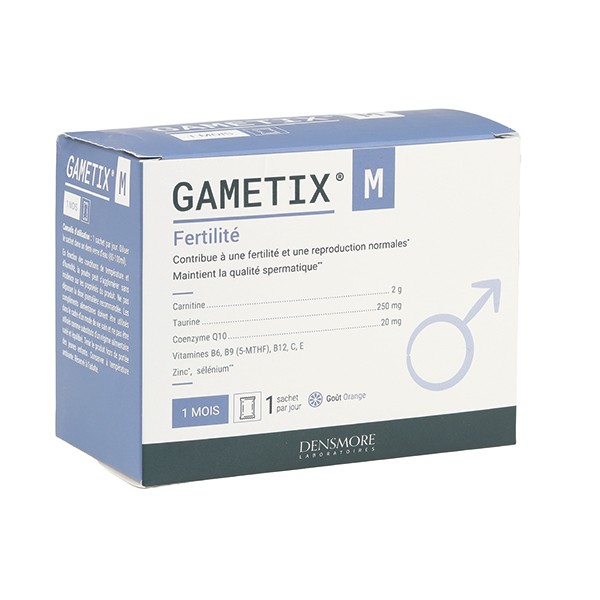 Gametix M sachets - Complément alimentaire fertilité masculine