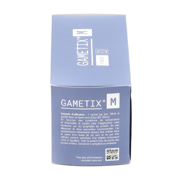 Gametix M sachets - Complément alimentaire fertilité masculine