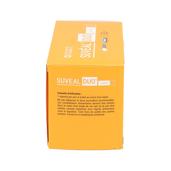 Suvéal DUO capsules vision normale - Trouble de la vision - DMLA