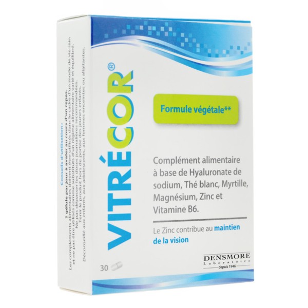 Vitrecor gélules pour les yeux - Trouble de la vision - DMLA