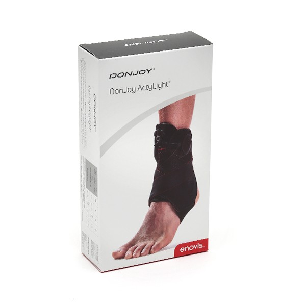 Donjoy Actylight chevillère avec strapping - Entorse de cheville