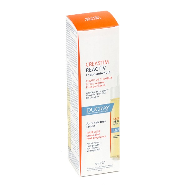Ducray Creastim Reactiv lotion anti chute de cheveux - Alopécie femmes