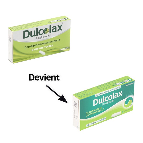 Dulcolax 10mg suppositoire - Constipation occasionnelle - Laxatif
