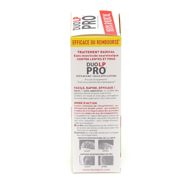 Lotion anti poux Duo LP Pro - Traitement cheveux et cuir chevelu