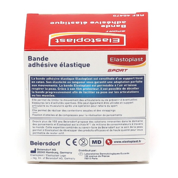 Elastoplast bande adhésive élastique - Strapping & fixation d'attelles