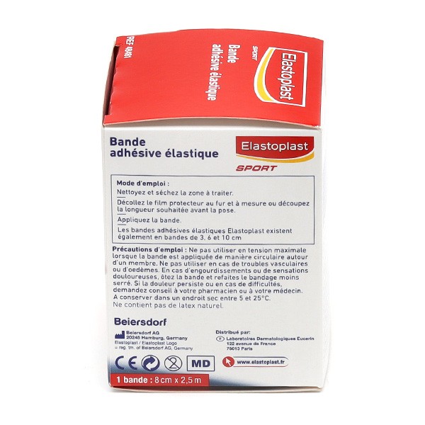 Elastoplast bande adhésive élastique - Strapping & fixation d'attelles