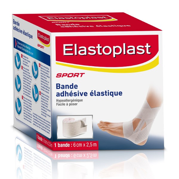 Elastoplast bande adhésive élastique - Strapping & fixation d'attelles