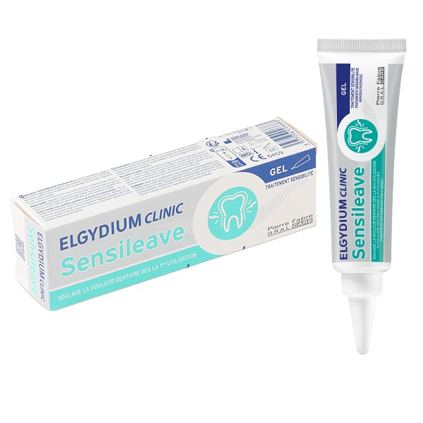Elgydium Clinic sensileave gel mentholé - Sensibilité dentaire