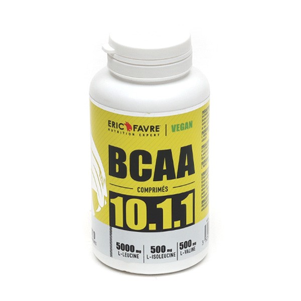 Eric Favre BCAA 10.1.1 comprimés - Acides aminés ramifiés vegan