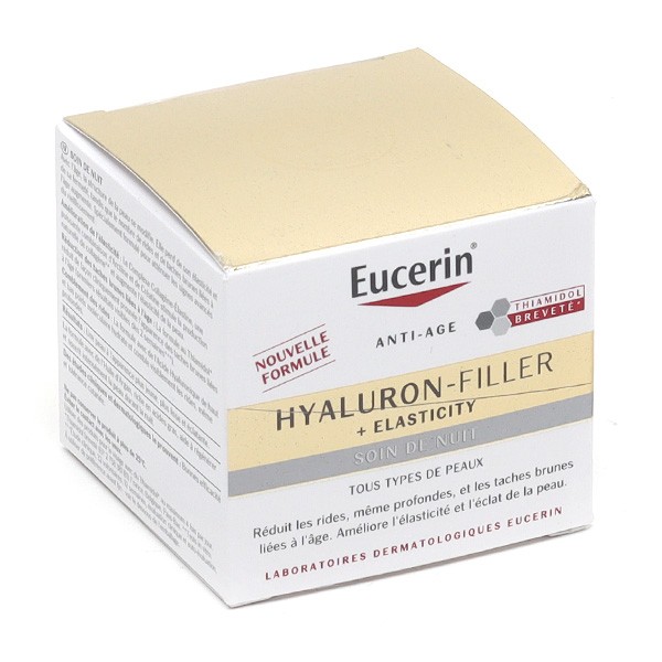 Eucerin Hyaluron Filler+ elasticity soin de nuit - Anti rides et taches