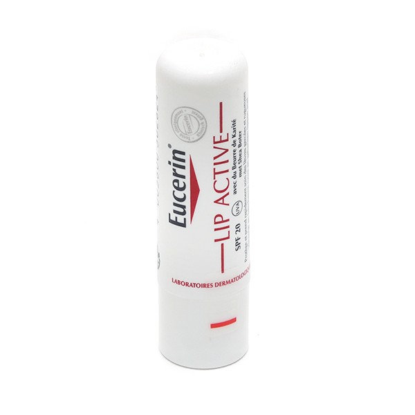 Eucerin Lip Active Stick lèvres SPF 20 - Soin actif nourrissant et ...