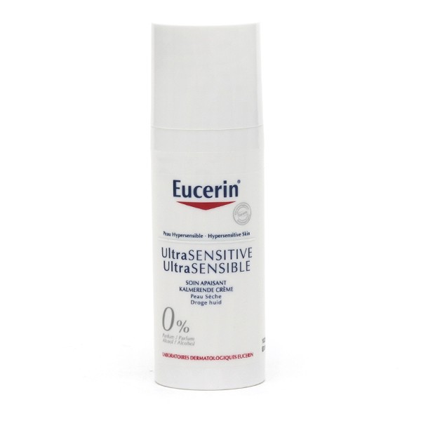 Eucerin Ultra-sensible soin apaisant peau sèche - Allergie cutanée