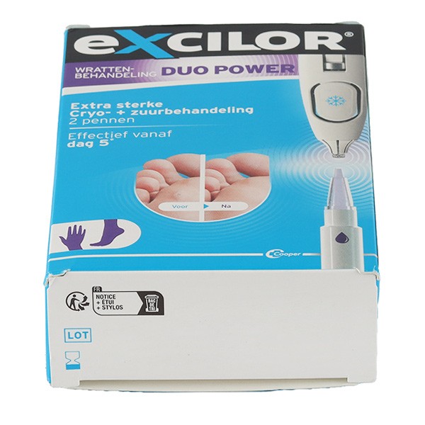 Excilor Traitement des verrues Duo Power Extra fort - Cryothérapie
