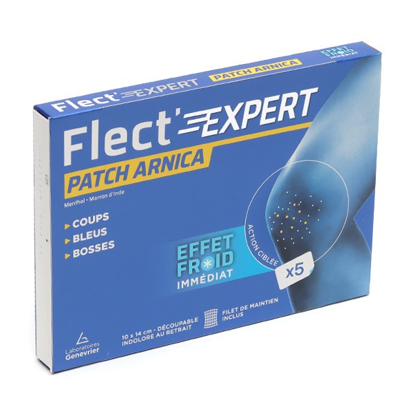 Flect'Expert Patch Arnica - Effet froid immédiat - Hématomes