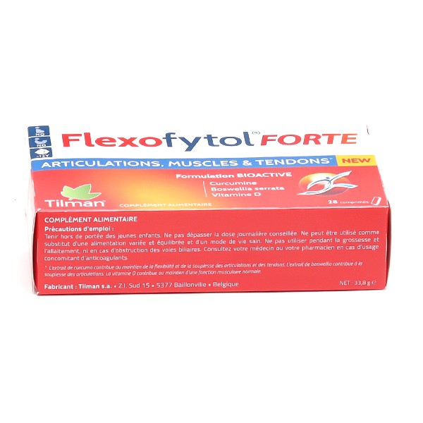 Flexofytol Forte en comprimés - Articulations, muscles et tendons