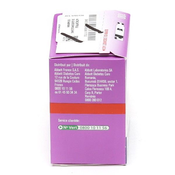 Freestyle Papillon Easy électrode de dosage de glycémie - Diabète