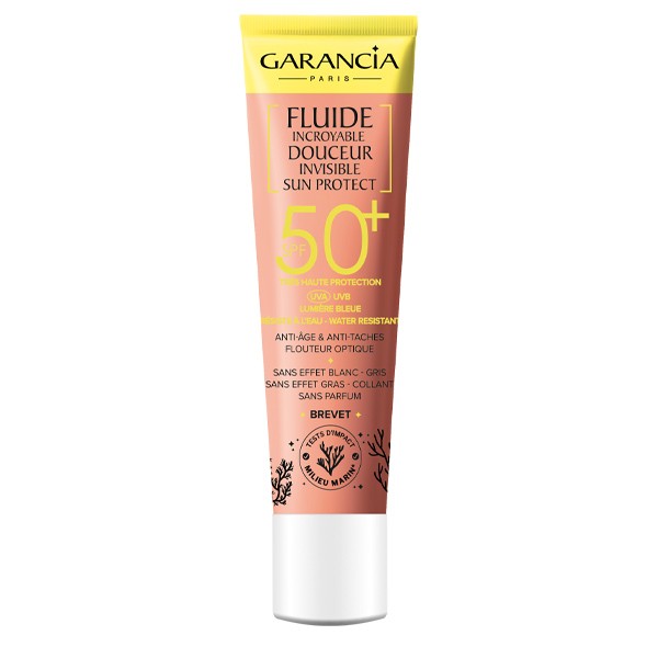 Garancia Fluide incroyable douceur invisible solaire spf 50 + - Taches