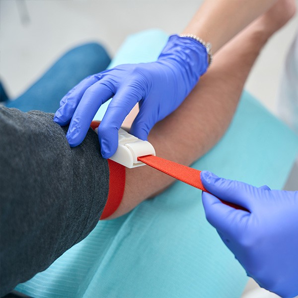 Comed garrot à clip adulte sans latex - Prise de sang - Matériel IDE