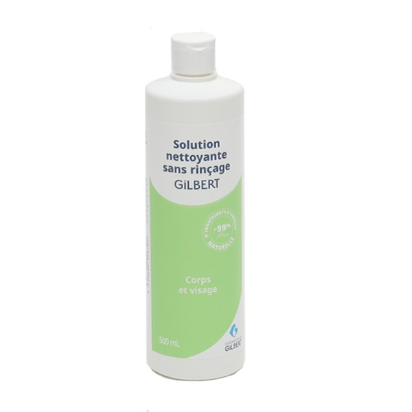 Gilbert Solution nettoyante sans rinçage - Toilette Visage et corps