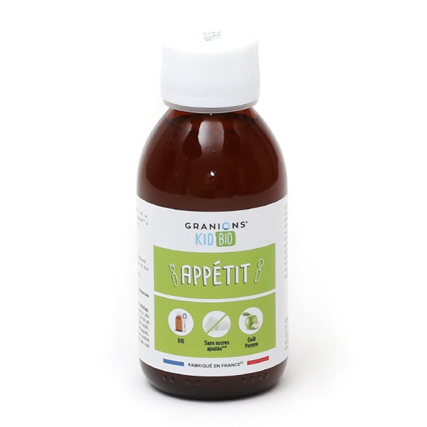 Granions Enfant Appétit sirop bio à base de plantes - Petit mangeur