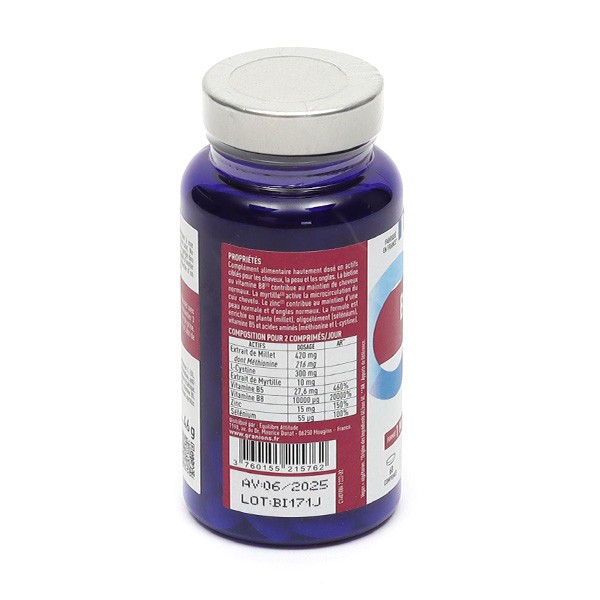 Granions Biotine 10 000 µg comprimés - Vit B8 - Cheveux, peau, ongles