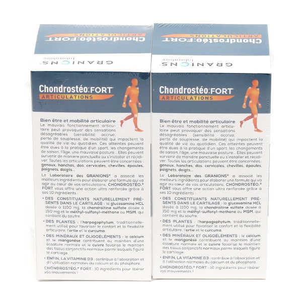 Chondrostéo+ Fort Articulations comprimés contre les douleurs
