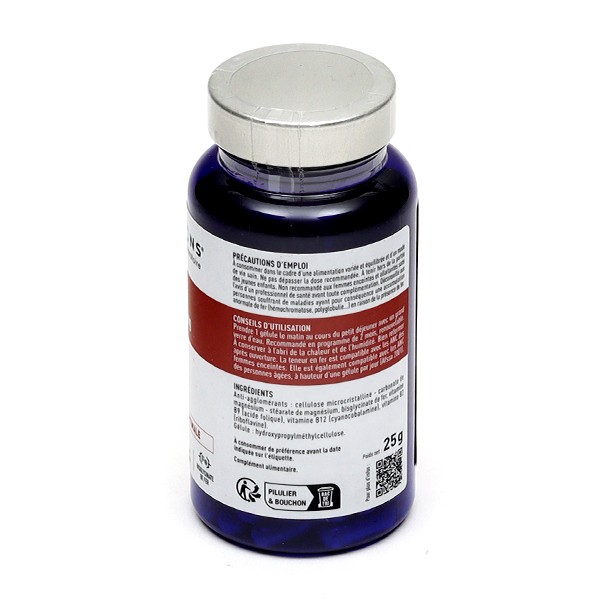 Granions Fer gélules végétales - Energie, vitalité - Anémie