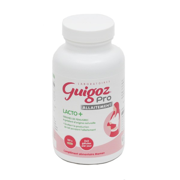 Guigoz Pro Allaitement Lacto+ gélules de Fenugrec - Lait maternel